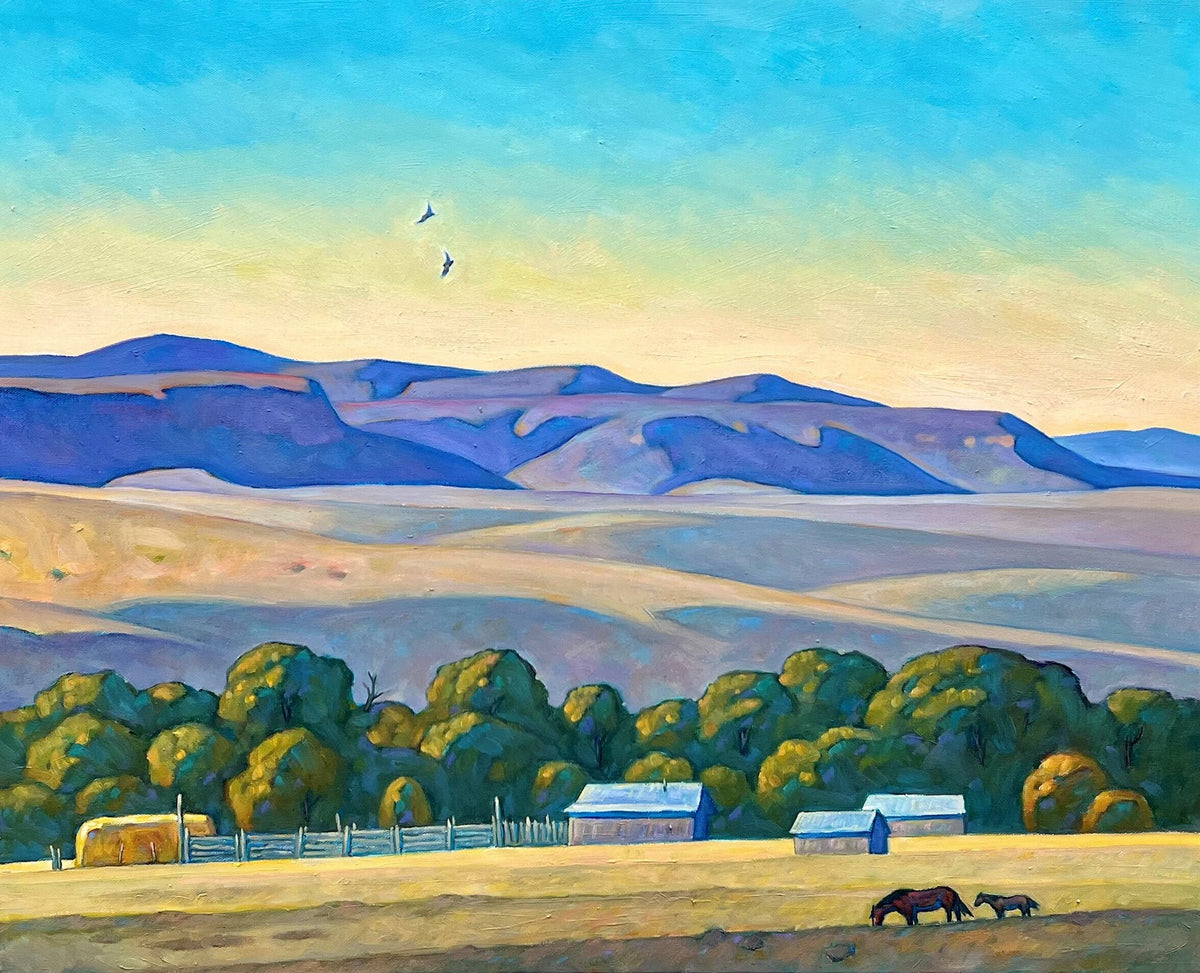 Post, Howard. 60A, "A Pair of Eagles" SOLD – Briscoe Western Art Museum