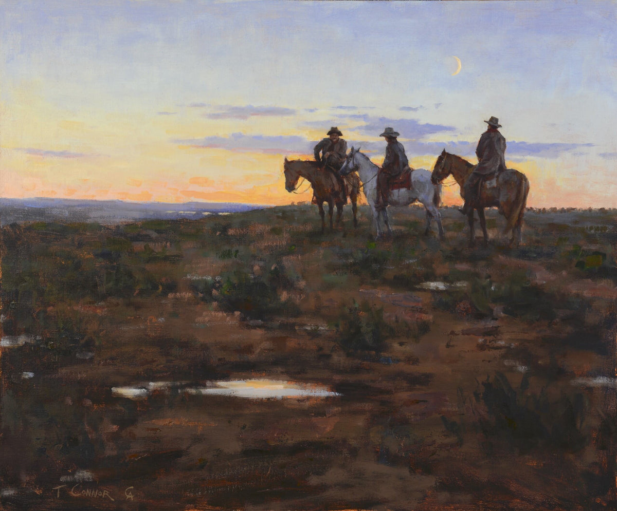 Connor, Todd. 19C, "The Night Awaits" SOLD – Briscoe Western Art Museum