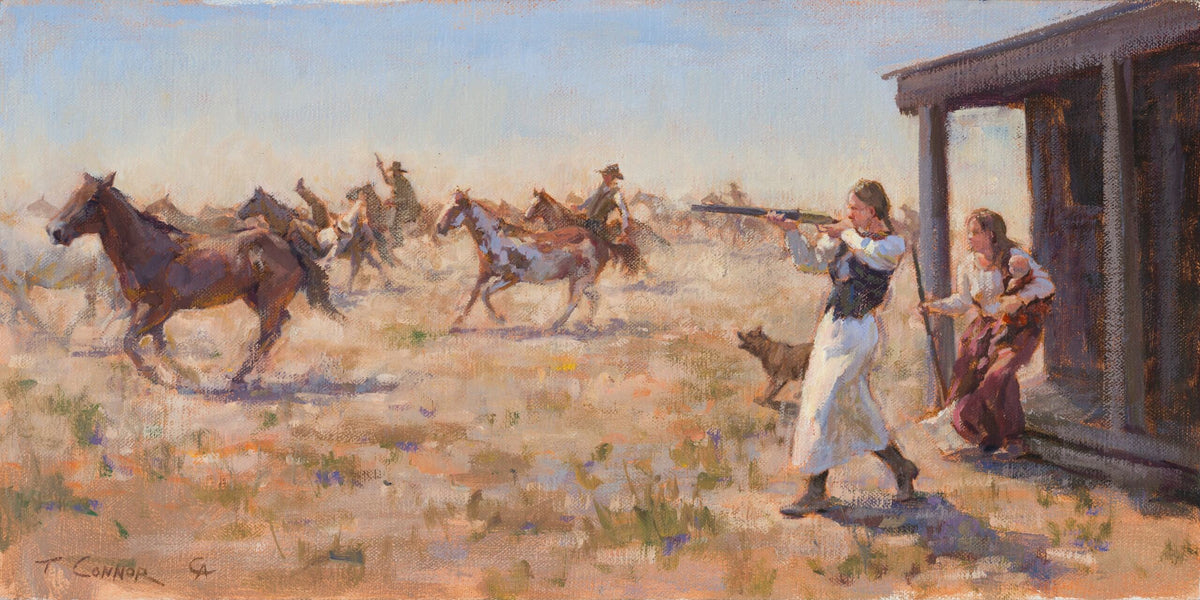 Connor, Todd. 19SW, "Like Hell You Will!" SOLD – Briscoe Western Art Museum